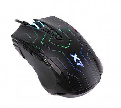 Мышка игровая проводная оптическая 7 кнопок a4tech x89 maze usb 2400 ...