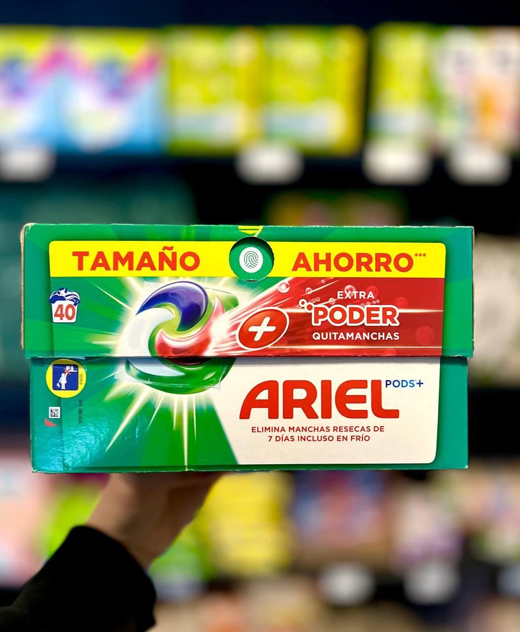Капсули для прання Ariel Pods 4 в 1 Extra Powder 40 шт (ID#2100420064 ...