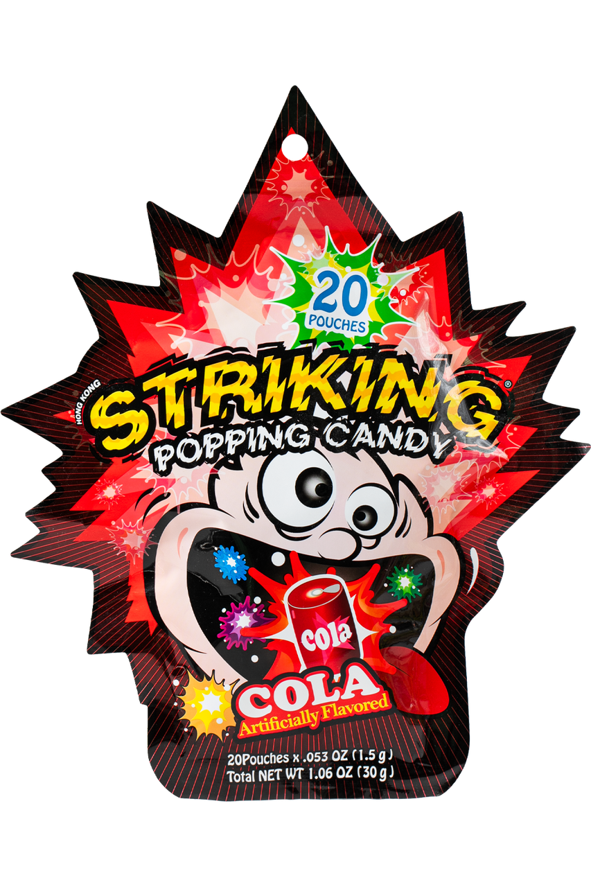 Цукерки Cola Popping Candy STRIKING 30 г купити в Україні - ASIA FOODS