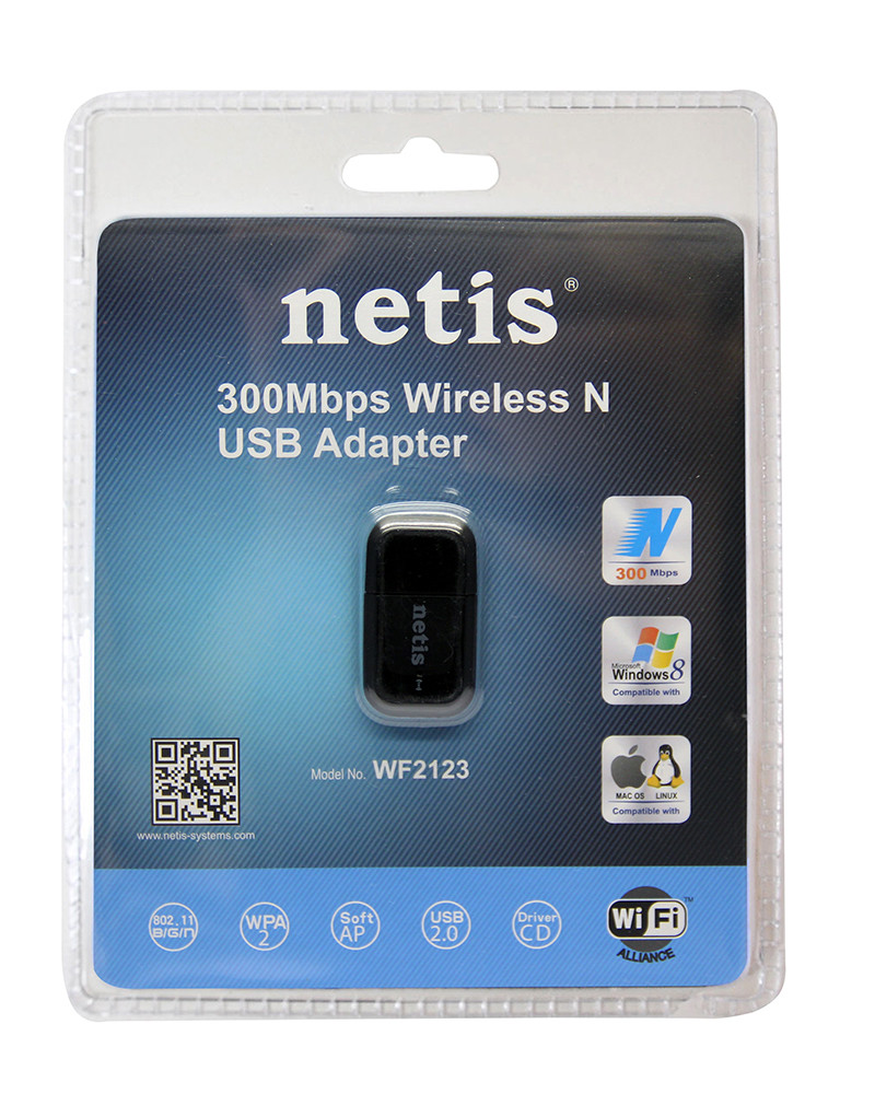 USB WiFi адаптер Netis WF2123 300Mbps Wireless (ID#728454440), цена ...