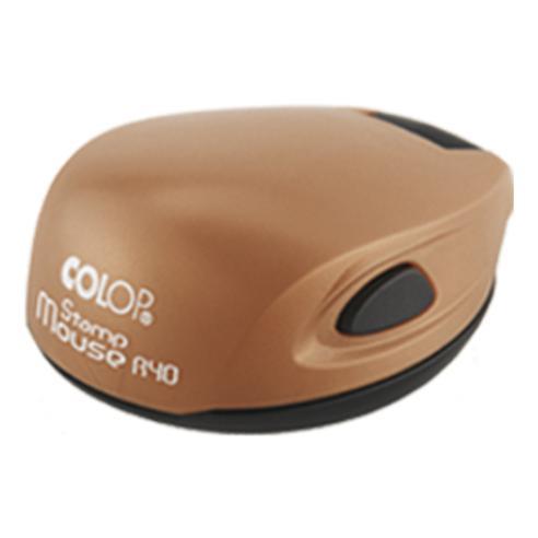 Оснастка для печати 40 мм бронзовая карманная, Colop Stamp Mouse R40 ...