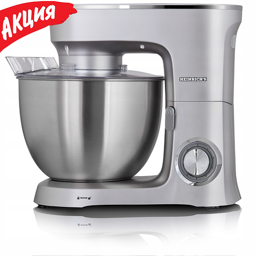 Планетарный миксер HEINRICH'S HKM 8078 SILBER 8л 1400Вт тестомес ...