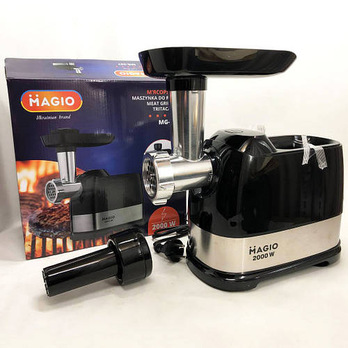 Мясорубка MAGIO MG-267, мясорубка для дома, мясорубка для овощей, электромясорубка для дома (ID ...