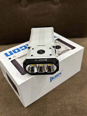 Wuben X1 Falcon мощный фонарь велофара 12000 люмен USB Type C черный ...