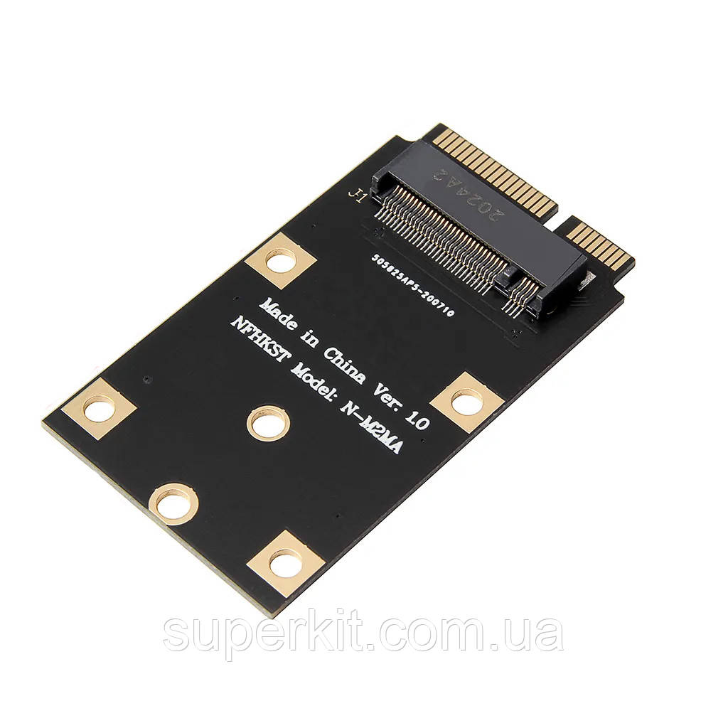 Переходник адаптер mini PCI-e -> M.2 NVMe SSD 2230 и 2242 (ID ...