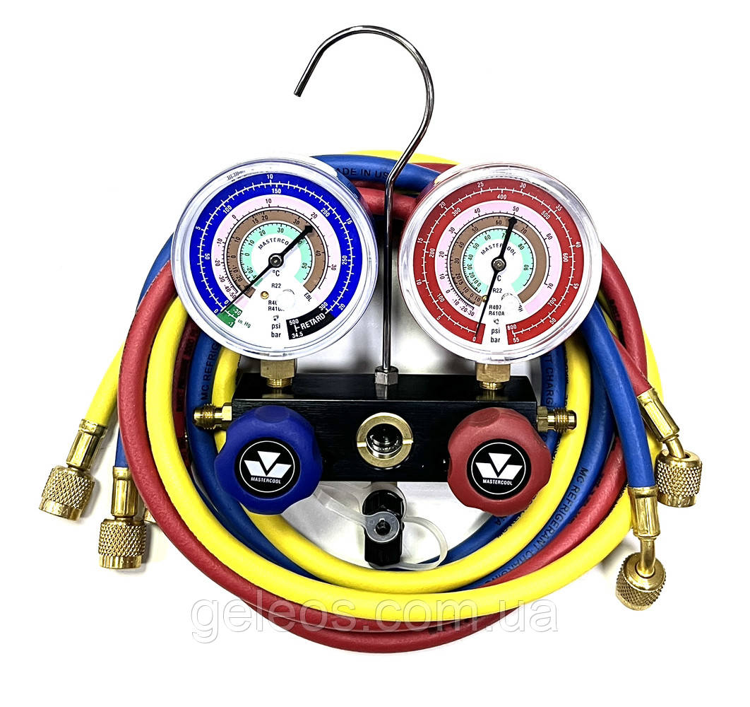 Mastercool 93661-ЕВ R22, 410a, 407c манометрический коллектор ...