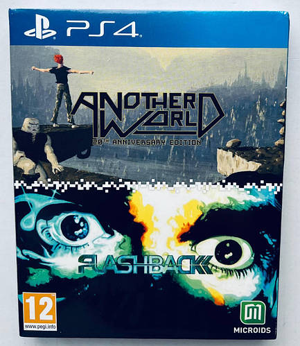 Another World Flashback + картонный футляр, английская версия - диск для PlayStation 4 (ID ...