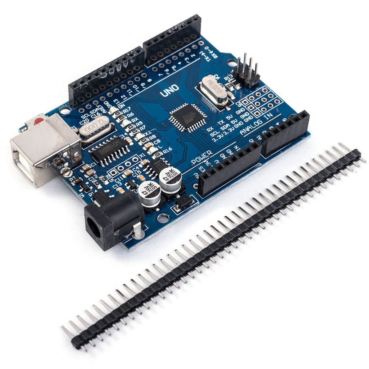 Arduino UNO R3-MEGA328P (ID#2102040565), цена: 259 ₴, купить на Prom.ua
