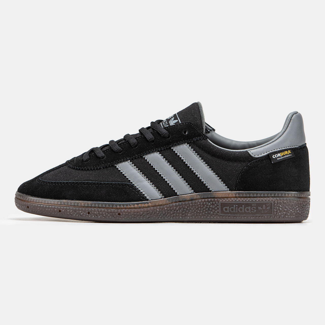 Мужские кроссовки Adidas Spezial Handball Cordura Black Grey, черные ...