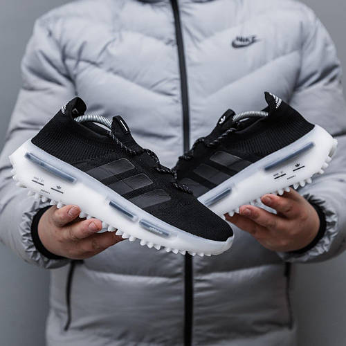 Чоловічі кросівки Adidas NMD S1 Edition Black White, чорно-білі ...