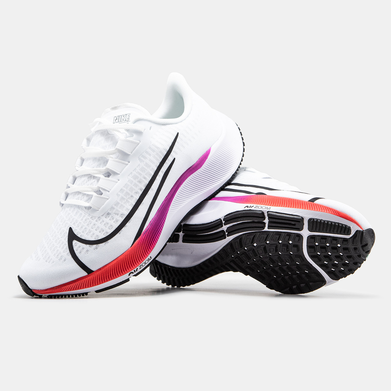Мужские кроссовки Nike Air Zoom Pegasus 37 White, белые кроссовки найк ...