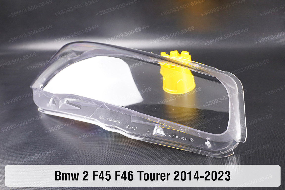 Стекло фары BMW 2 F45 F46 Tourer (2014-2021) I поколение правое (ID ...