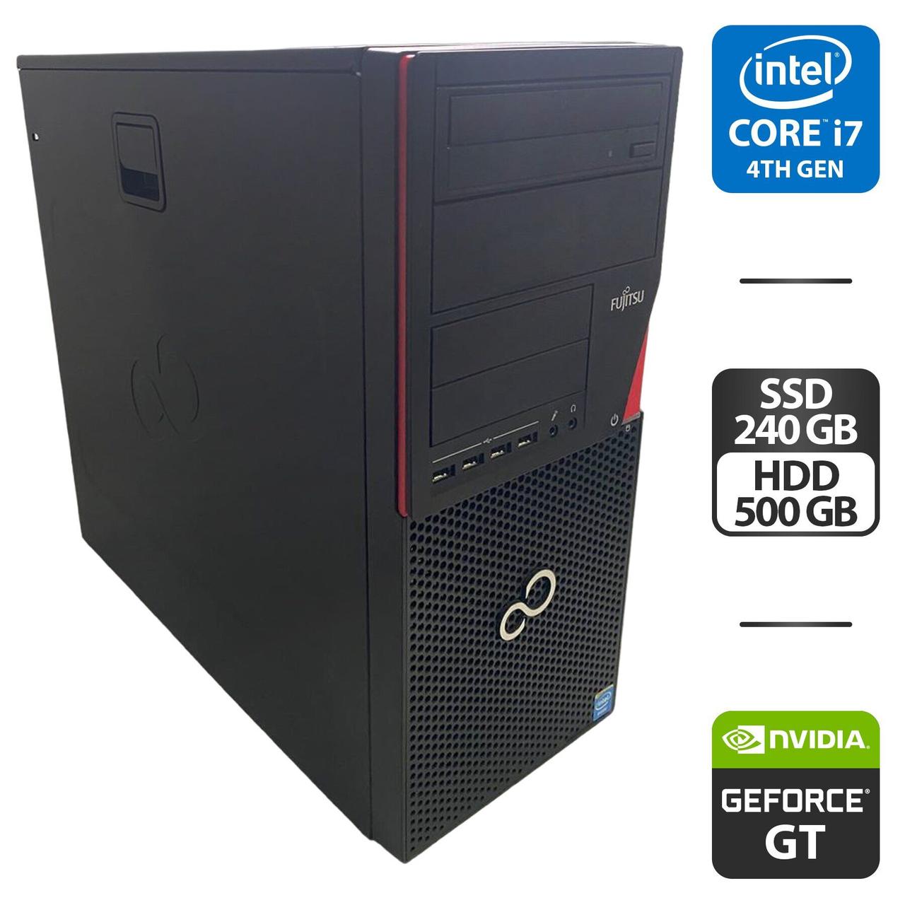 Компьютер Fujitsu Esprimo P720 MT/ Core i7-4770/ 8 GB RAM/ 240 GB SSD ...