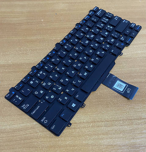 Б/У Оригінальна клавіатура ENG, RUS, Dell E5470, 3340, E5450, E7450 ...