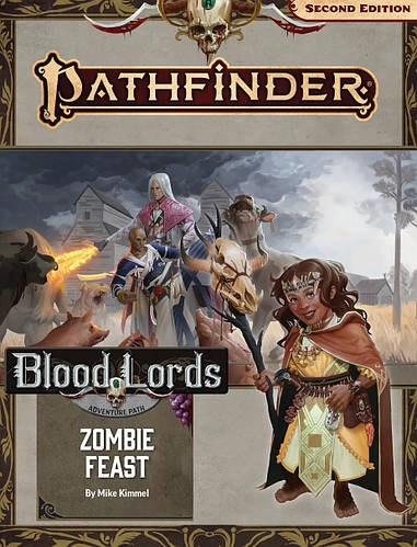 Настольная ролевая игра Pathfinder Adventure Path Zombie Feast (Blood ...