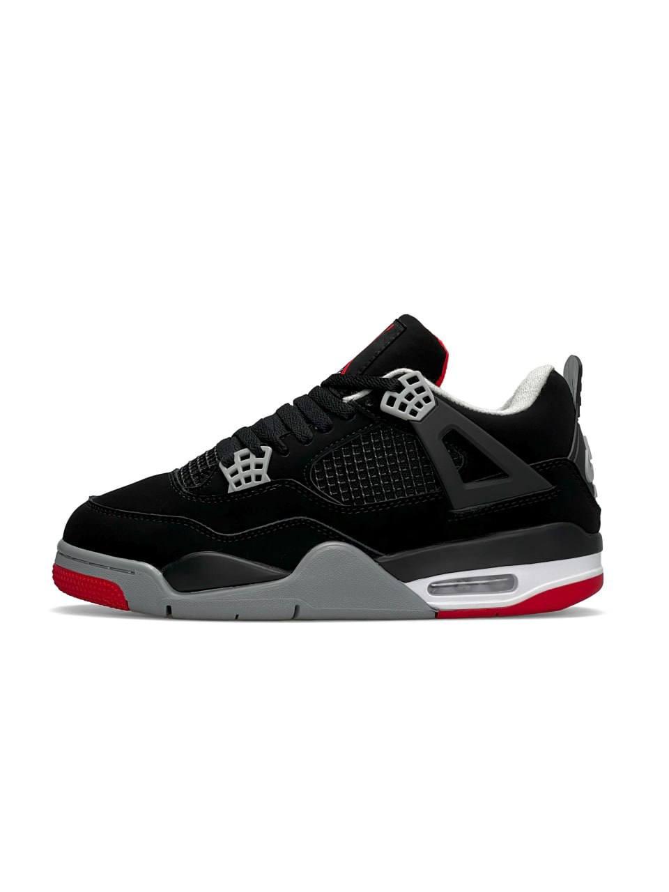 Nike Air Jordan 4 Retro Bred Fur .Хит! (ID#2080226014), цена: 2932.50 ...