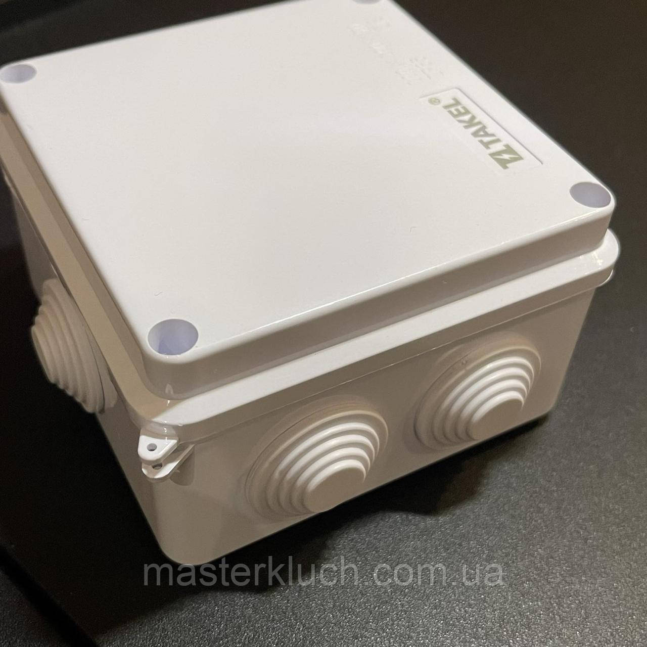 Коробка распределительная наружной установки 100x100 с кабельными ...
