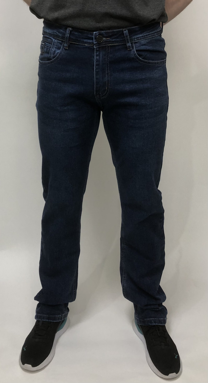 Джинсы мужские, AVIWGOS, синего цвета, классические, прямые. Китай ...
