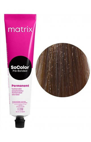 Стойкая крем-краска для волос Matrix Socolor Pre-Bonded 90 мл 8P (ID ...