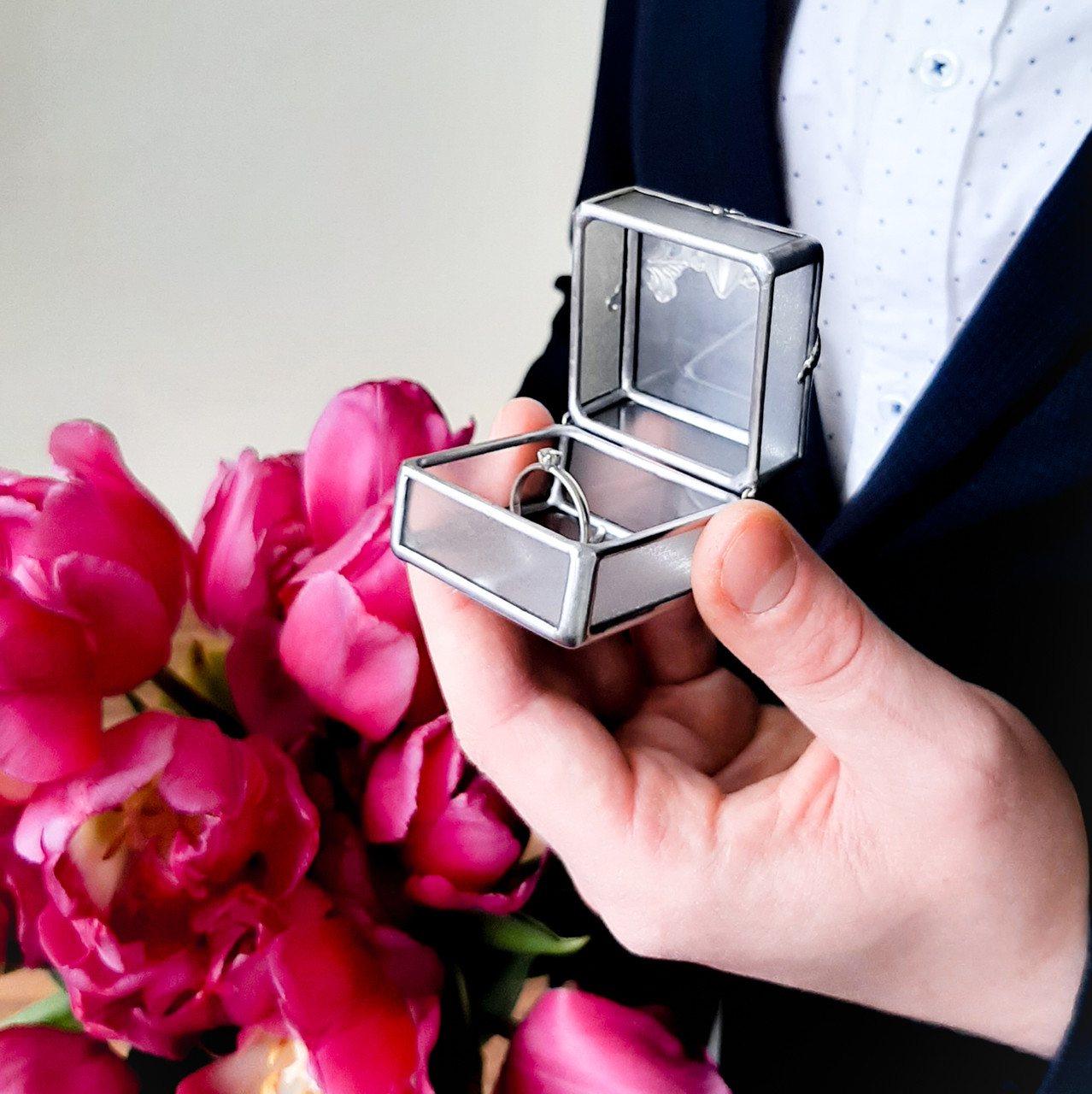 Коробочка для кільця заручна. Скринька для кільця: ціна в Дніпрі, футляри і тримачі для ...