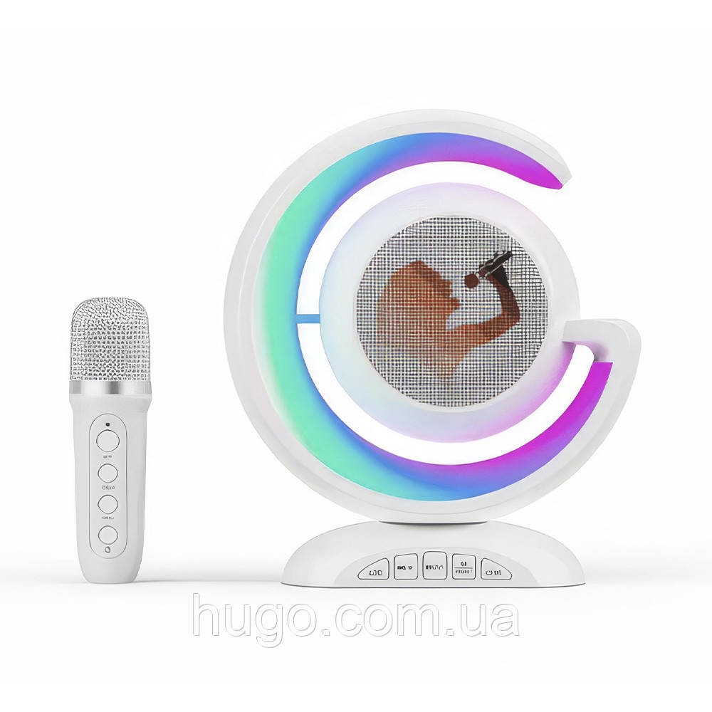 Настольная лампа ночник с Bluetooth колонкой +микрофон, Lightshow YS ...