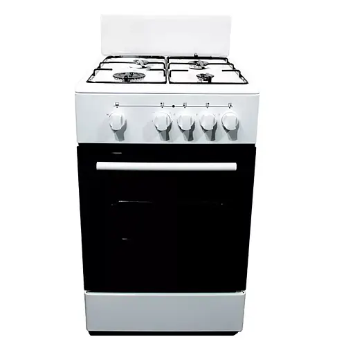 Плита кухонная газовая Grunhelm G4F5600W (50 см) 4 конфорки газконтроль ...
