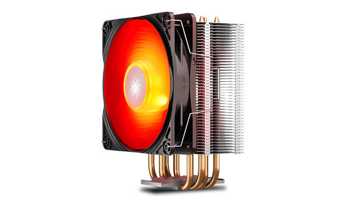 Охолоджувач для проц. Deepcool GAMMAXX 400 V2 RED Led LGA1700/1200/1151 ...