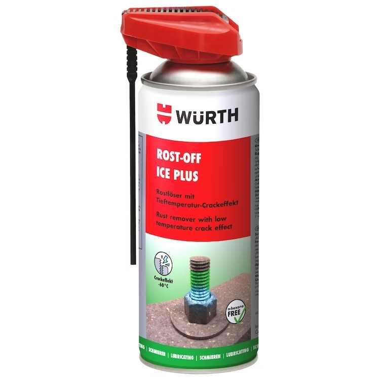 Преобразователь ржавчины Wurth Rost Off Ice Plus 400 мл (ID#2105034713 ...