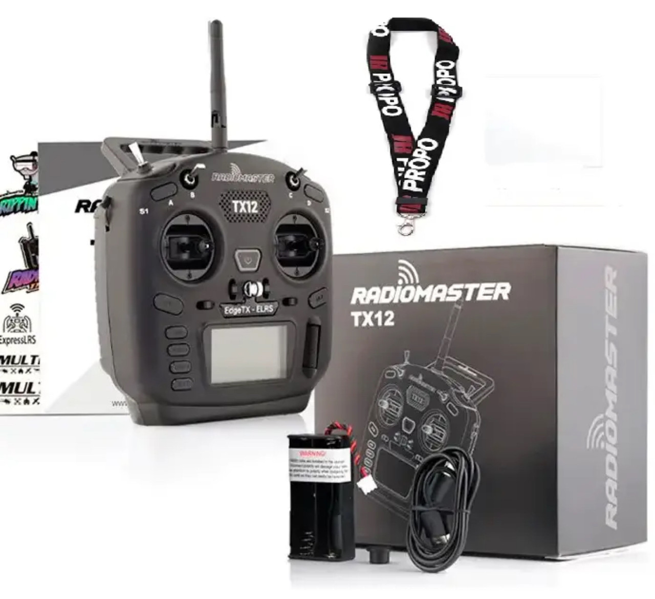 FPV Radiomaster TX12 MKII MK2 ELRS M2 Пульт аппаратура с ремешком в ...