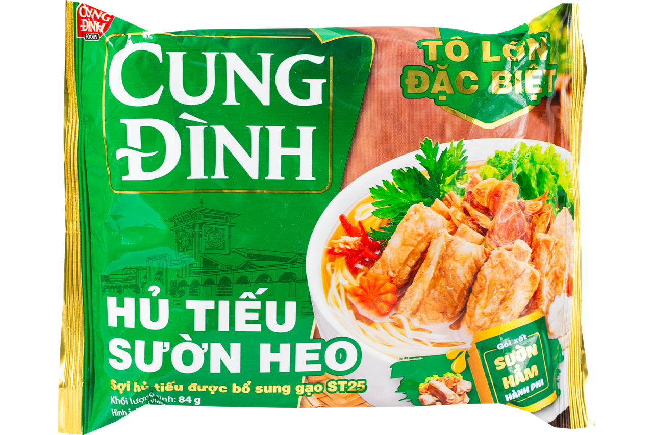 Лапша рисовая с ребрышками CUNG DINH 84 г купить в Киеве и Украине в ...