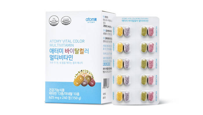 Color Food Multivitamin Atomy / Мультивітамінний комплекс для дорослих ...