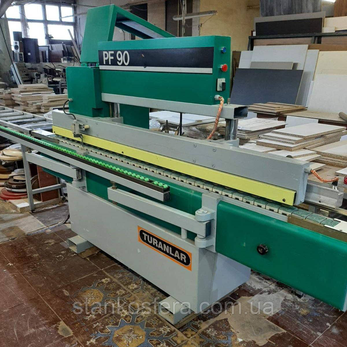 Постформінговий загинальний верстат для пластику HPL Turanlar PF90 бу ...
