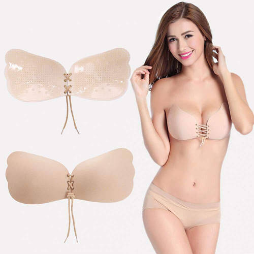 Бюстгальтер-невидимка Fly Bra с эффектом Push Up, Бюстгальтер-невидимый Бежевый! наилучший, цена ...