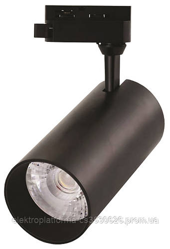 LED світильник VELMAX V-TRL-Т, 30W, 2700Lm, 4100K, 220V, чорний (ID ...