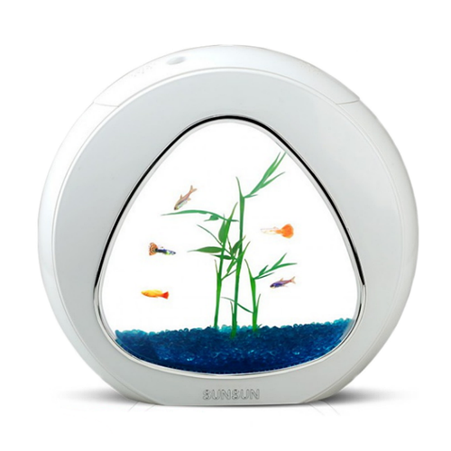 Міні акваріум 3 в 1 SunSun Aquarium YA-01 LED у кольорі Білий (ID ...