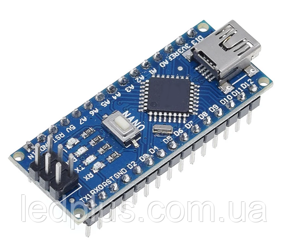 Плата Arduino Nano Atmega328pb V3 0 Ch340 с распаянными коннекторами Id 2106403479 цена 147