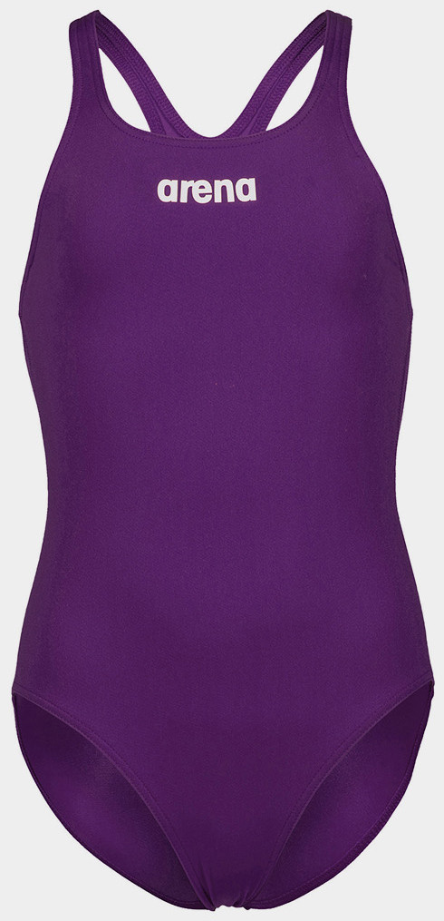 Купальник закритий для дівчат Arena TEAM SWIM PRO SOLID фіолетовий Діт ...