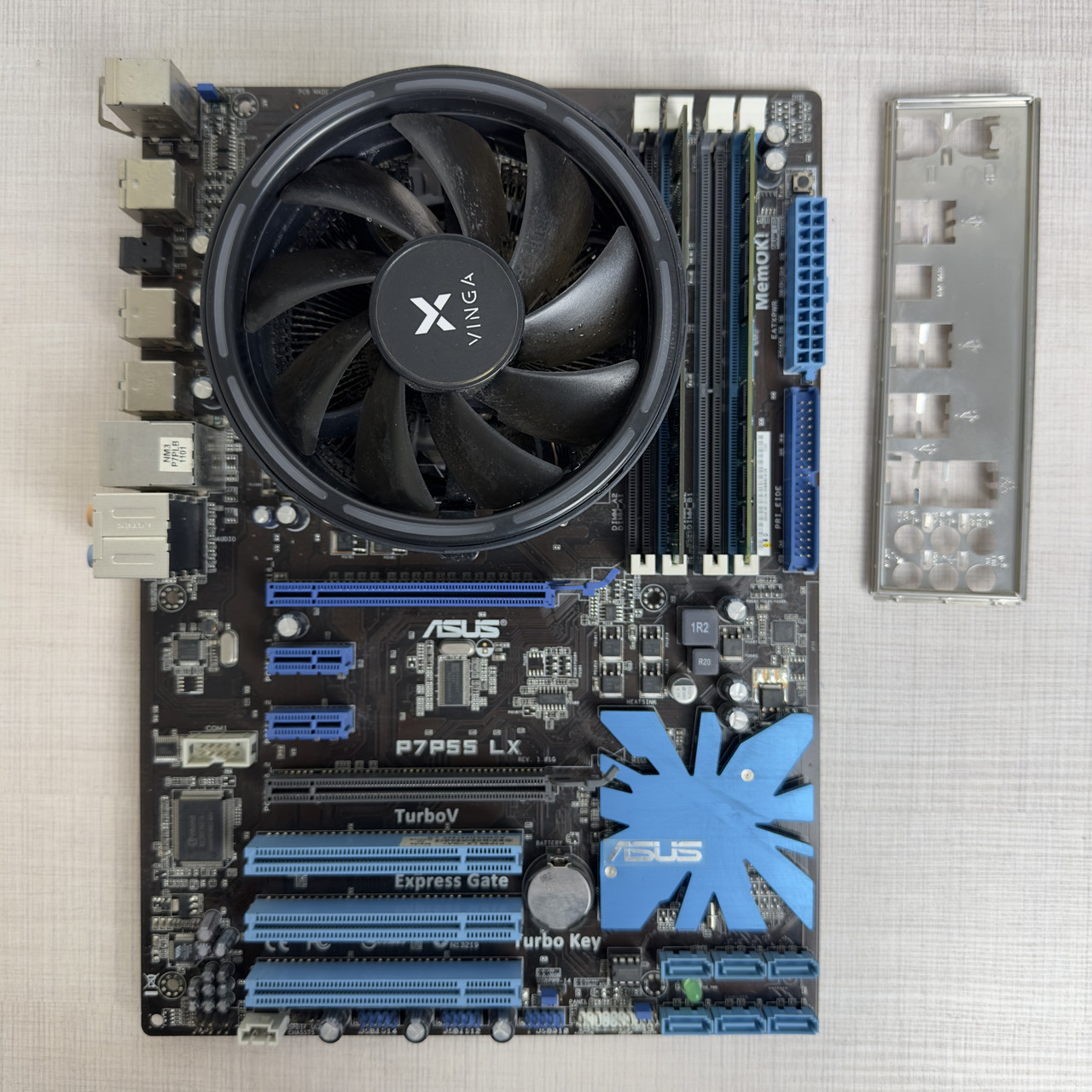 Материнская плата Asus P7P55 LX + Core i7-870 + DDR3 8Gb (ID#2106735287 ...
