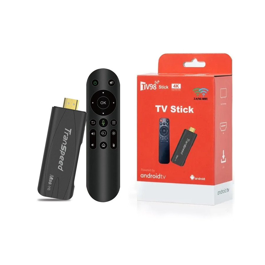Смарт ТВ приставка Transpeed M98-Y6 2/16 Гб Smart TV Stick Android 13 ...