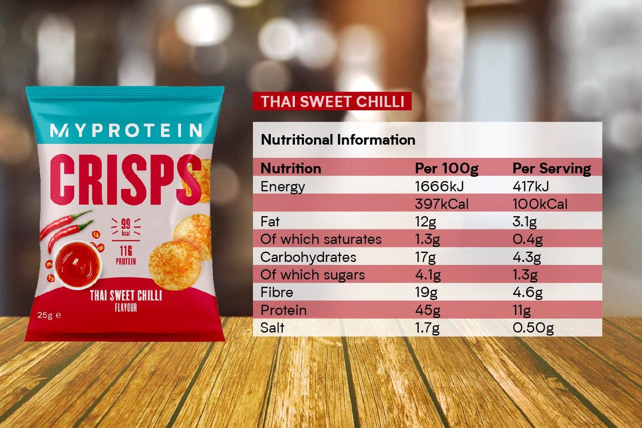 Protein Crisps 25g (Thai Sweet Chilli) (ID#2106957514), цена: 71 ...