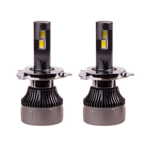 Светодиодные LED автолампы PULSO H4 M5 LED-chips CSP 16000Lm 2x70W ...