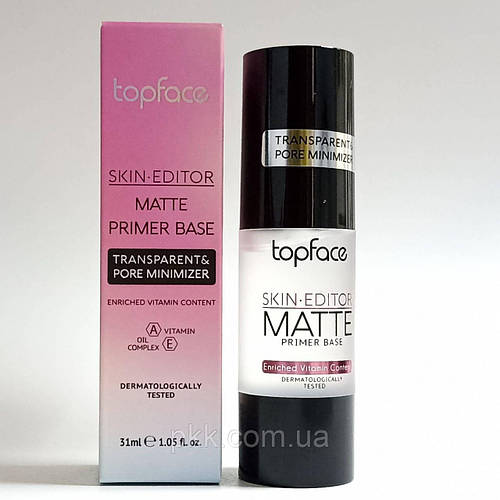 База під макіяж праймер TopFace Skin Editor Matte Primer Base з ...