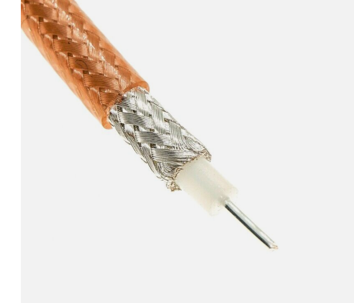 Кабель коаксиальний RG-142 високочастотний термостійкий з подвійним ...