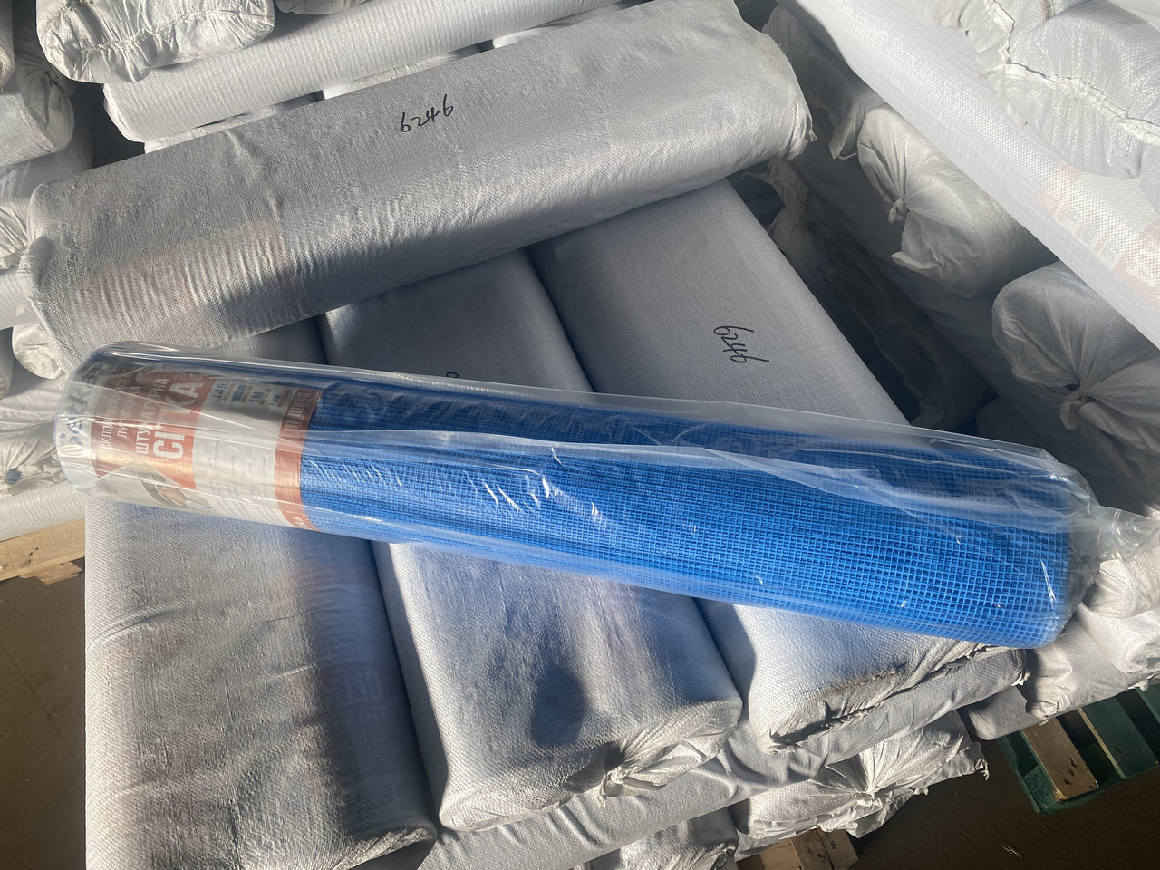 Фасадна сітка ТМ Setka 145 синя 50м (ID#2107431830), ціна: 620 ...