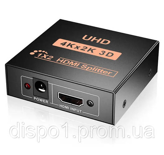 Активный HDMI сплиттер/разветвитель 1х2 на 2 порта VER 1.4 (6991) ds ...