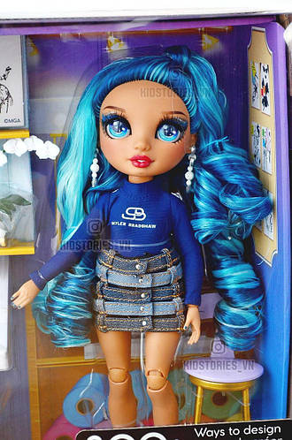 Набір Rainbow High Dream Design Fashion Studio Blue Skyler Скайлер (ID ...