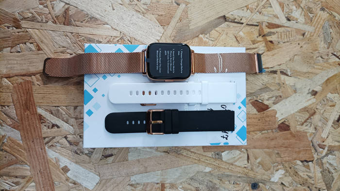 WSJZ Smart Watch I22, 1,69-дюймовый квадратный колір золотий (ID ...