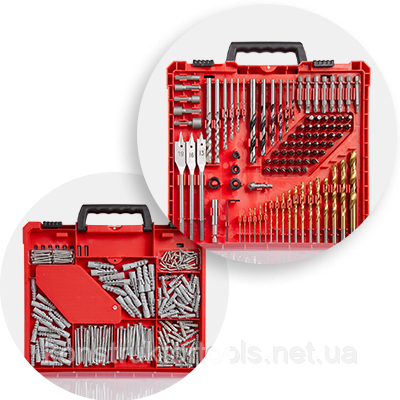Набір свердл, дюбелів та біт 300шт INTERTOOL SD-0051 (ID#1782998045), ціна: 849.15 ₴, купити на ...