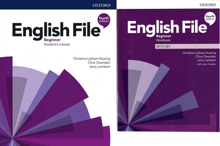 English File Beginner комплект Student's Book + Workbook (книга і ...