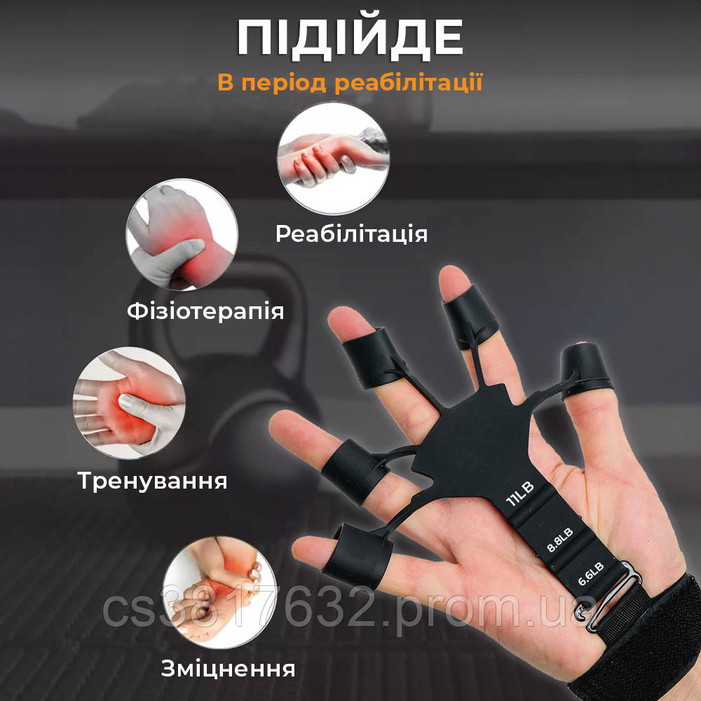 Тренажер Hand Puller, для пальцев, Эспандер кистевой для пальцев ...